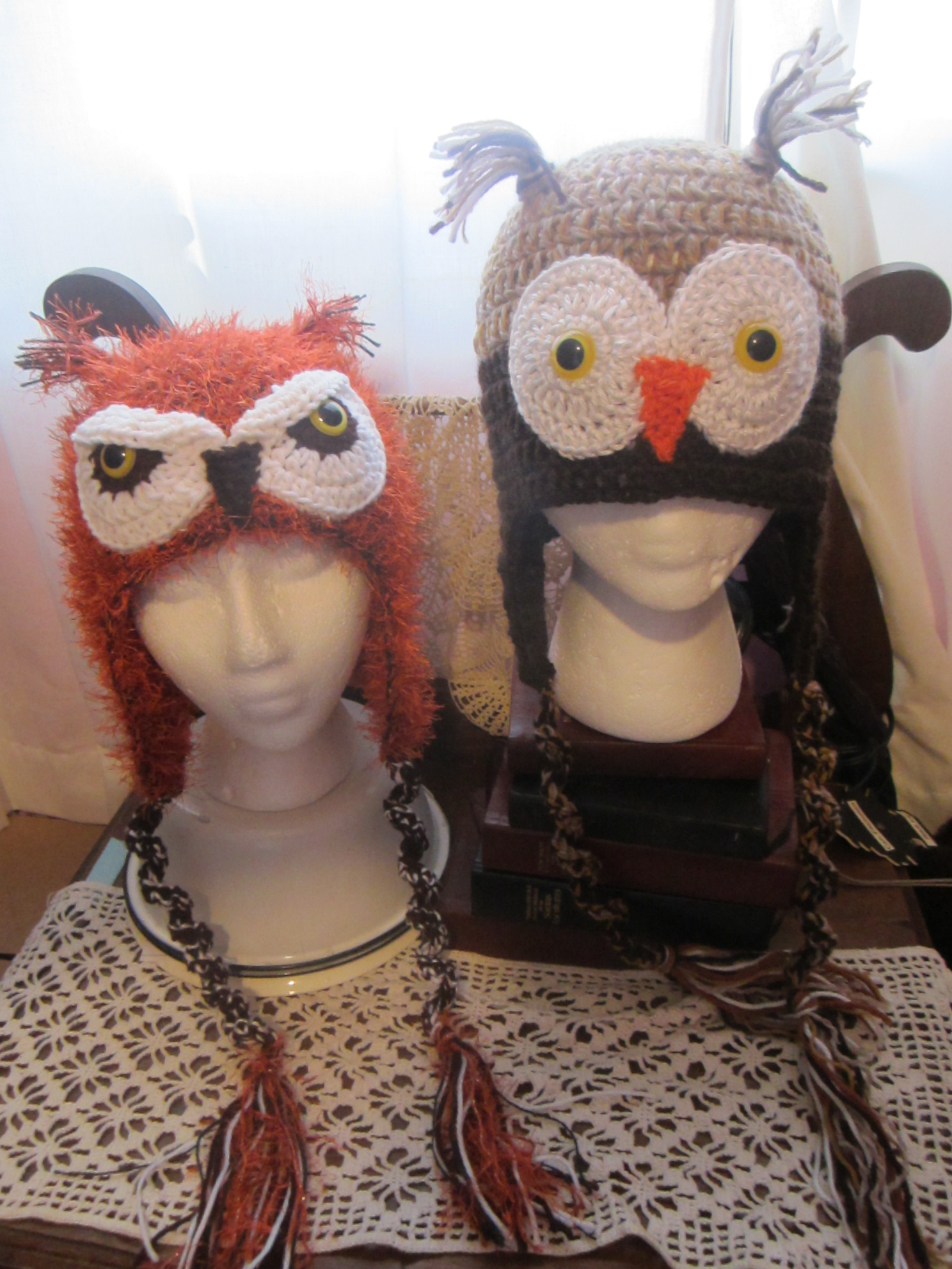Owl Hats by Crazy Rebecca