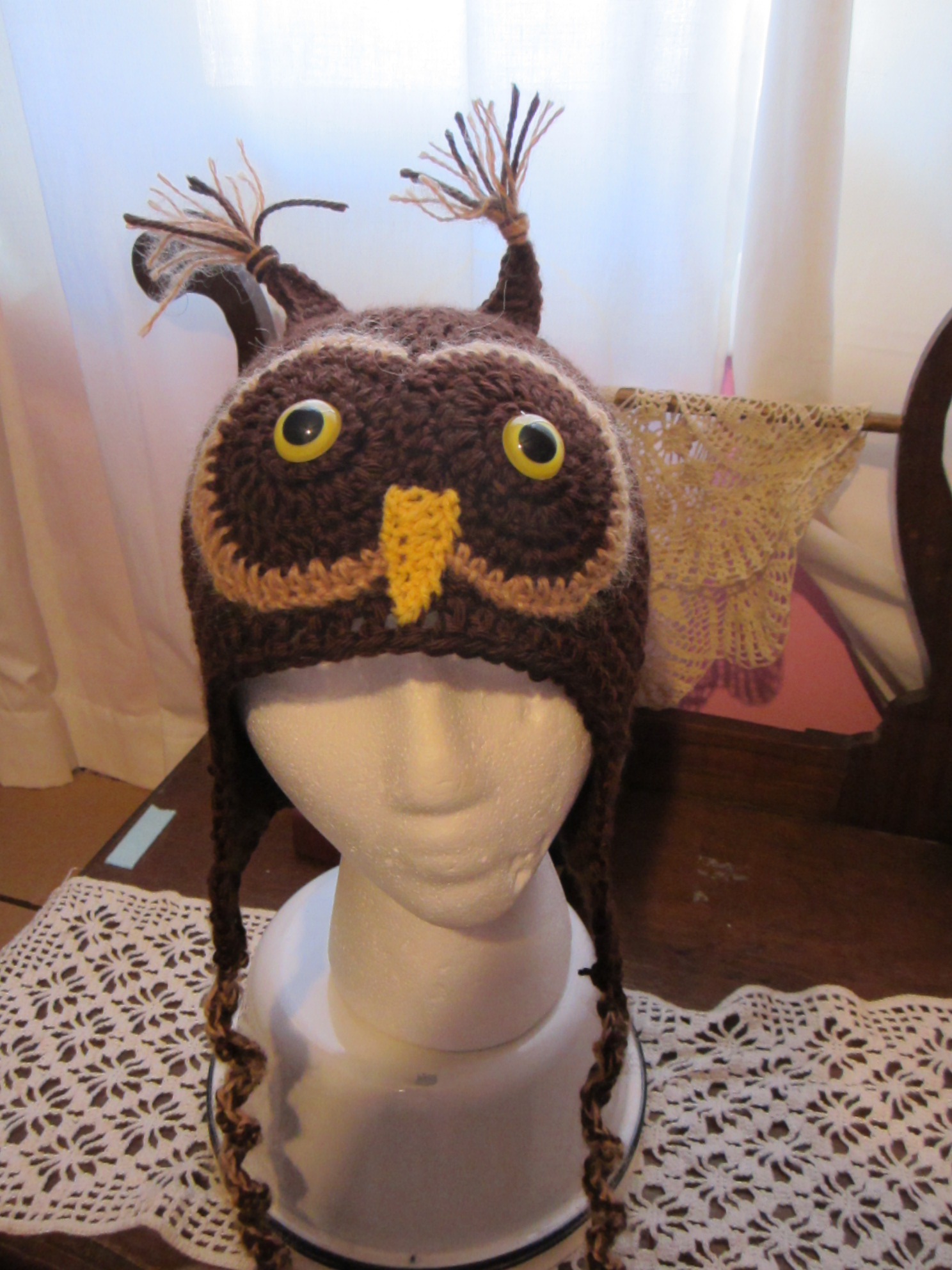 Owl Hats by Crazy Rebecca